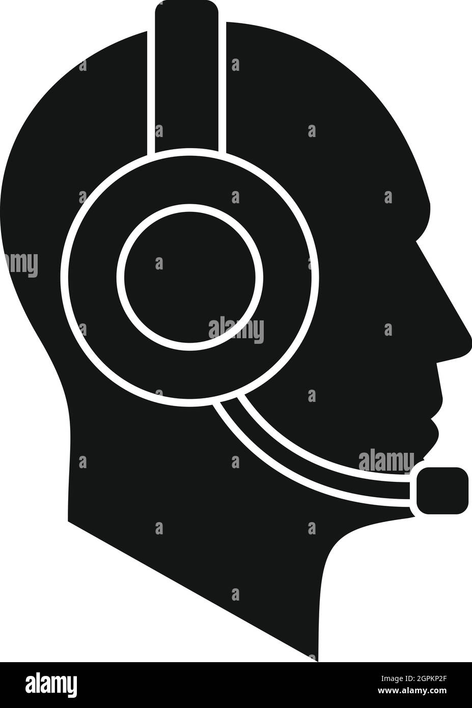 Headset corporate call center Black and White Stock Photos & Images - Alamy