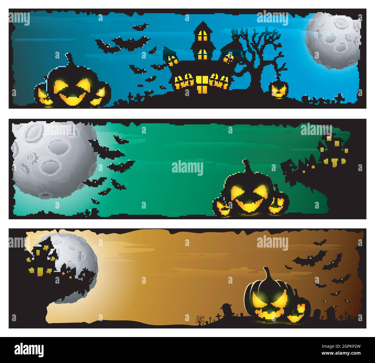 Scary banner hi-res stock photography and images - Alamy