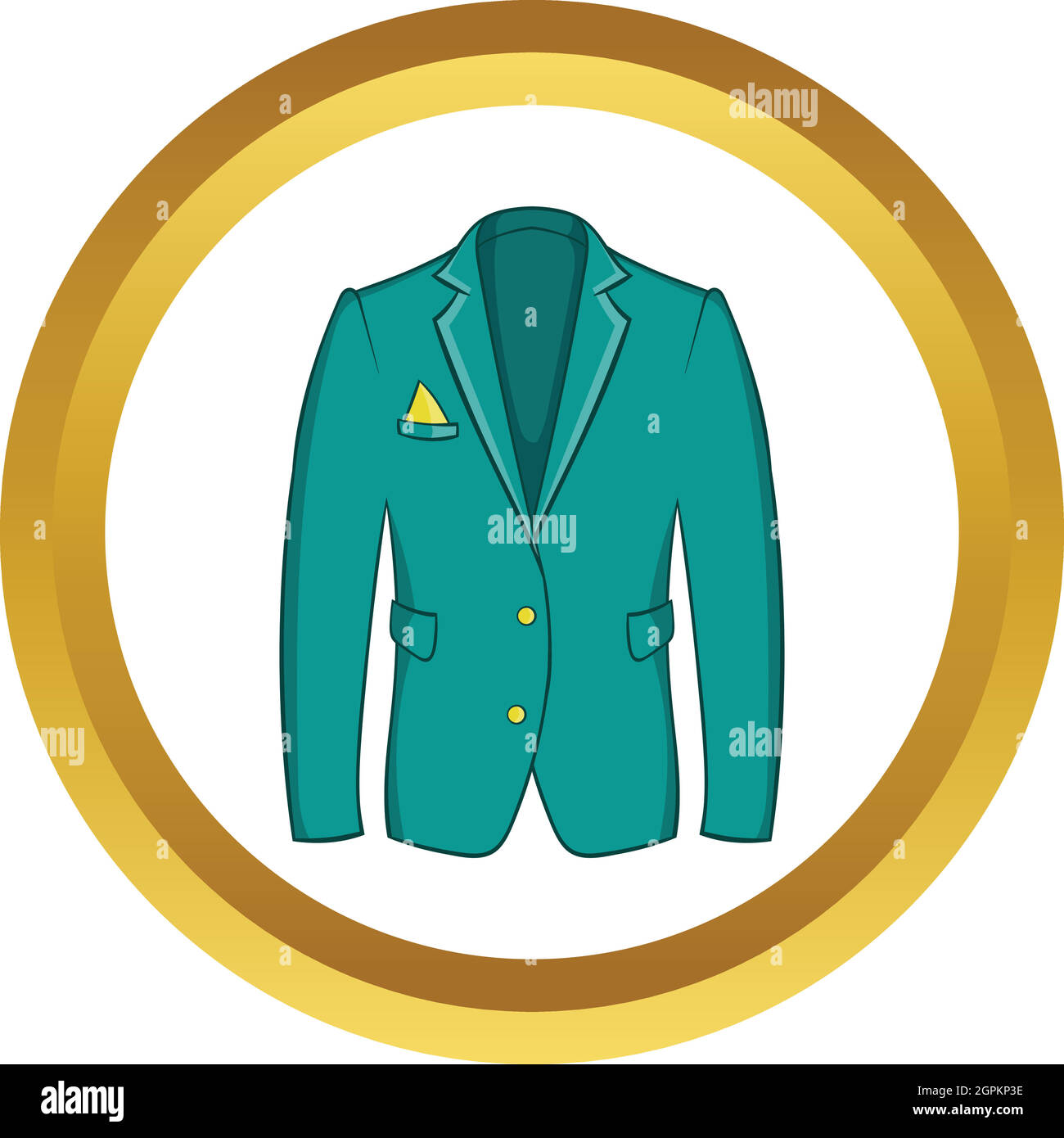 Mans formal jacket Stock Vector Images - Alamy