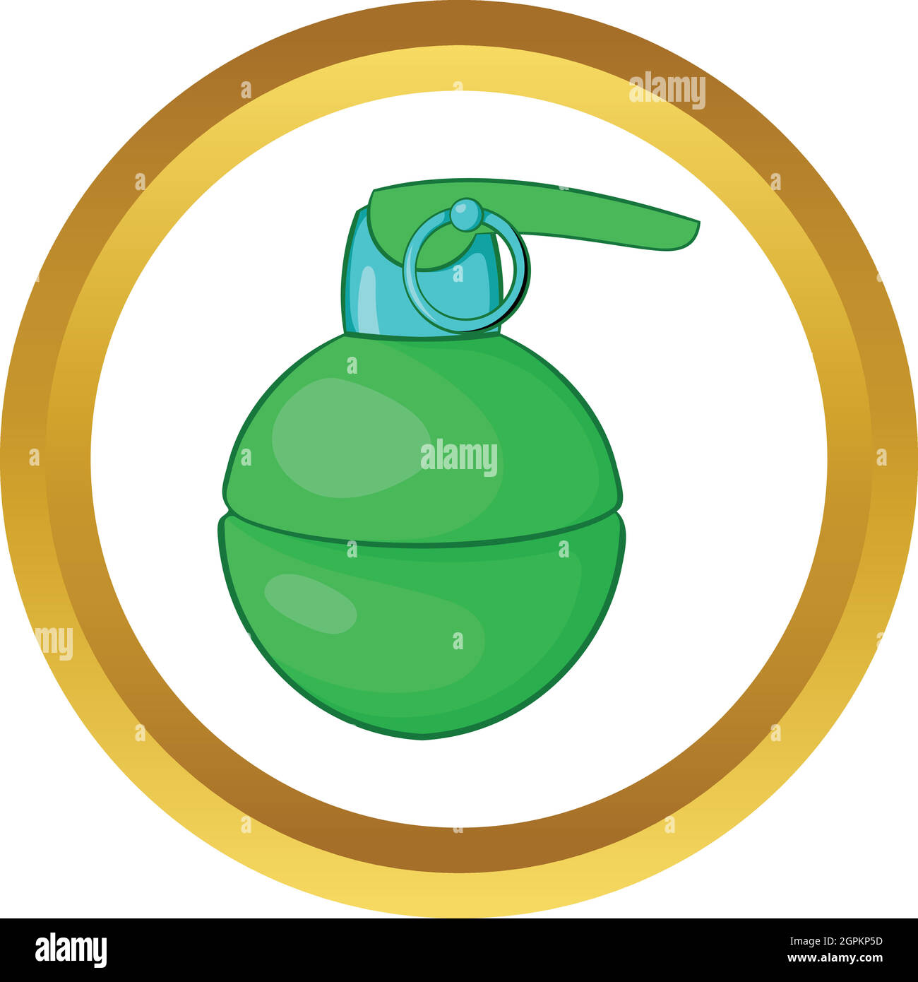 Grenade vector icon Stock Vector Image & Art - Alamy