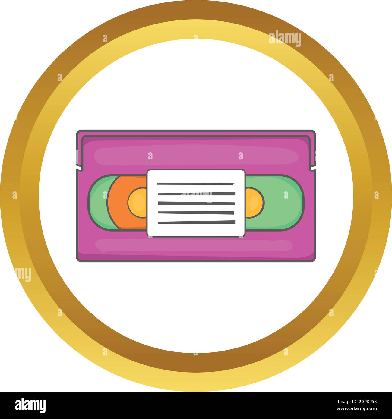 Vhs video tape player Stock Vector Images - Alamy