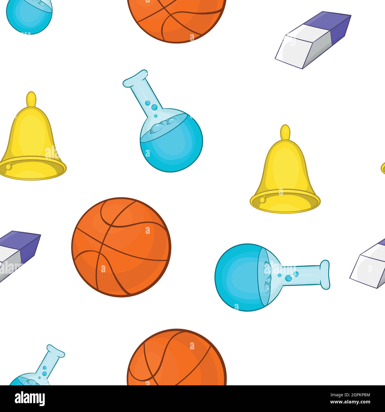 School pattern hi-res stock photography and images - Alamy