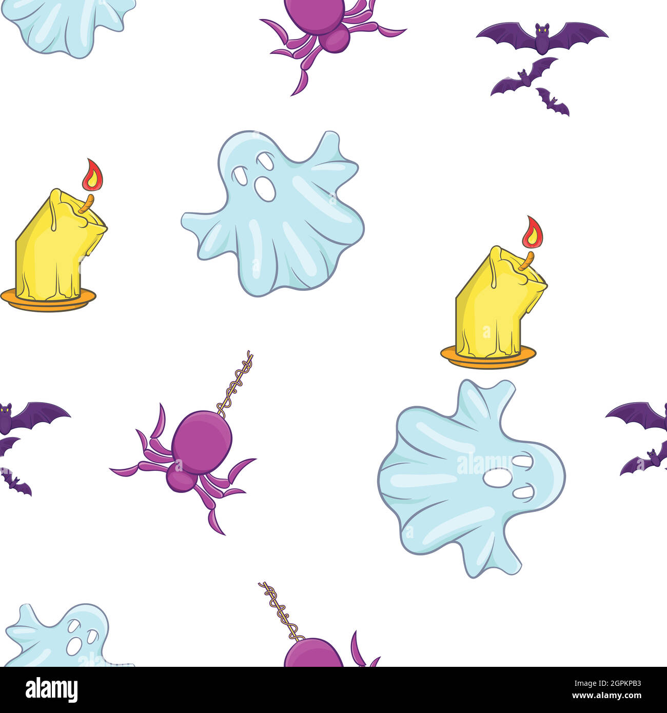 Halloween background scary pattern Stock Vector Images - Alamy