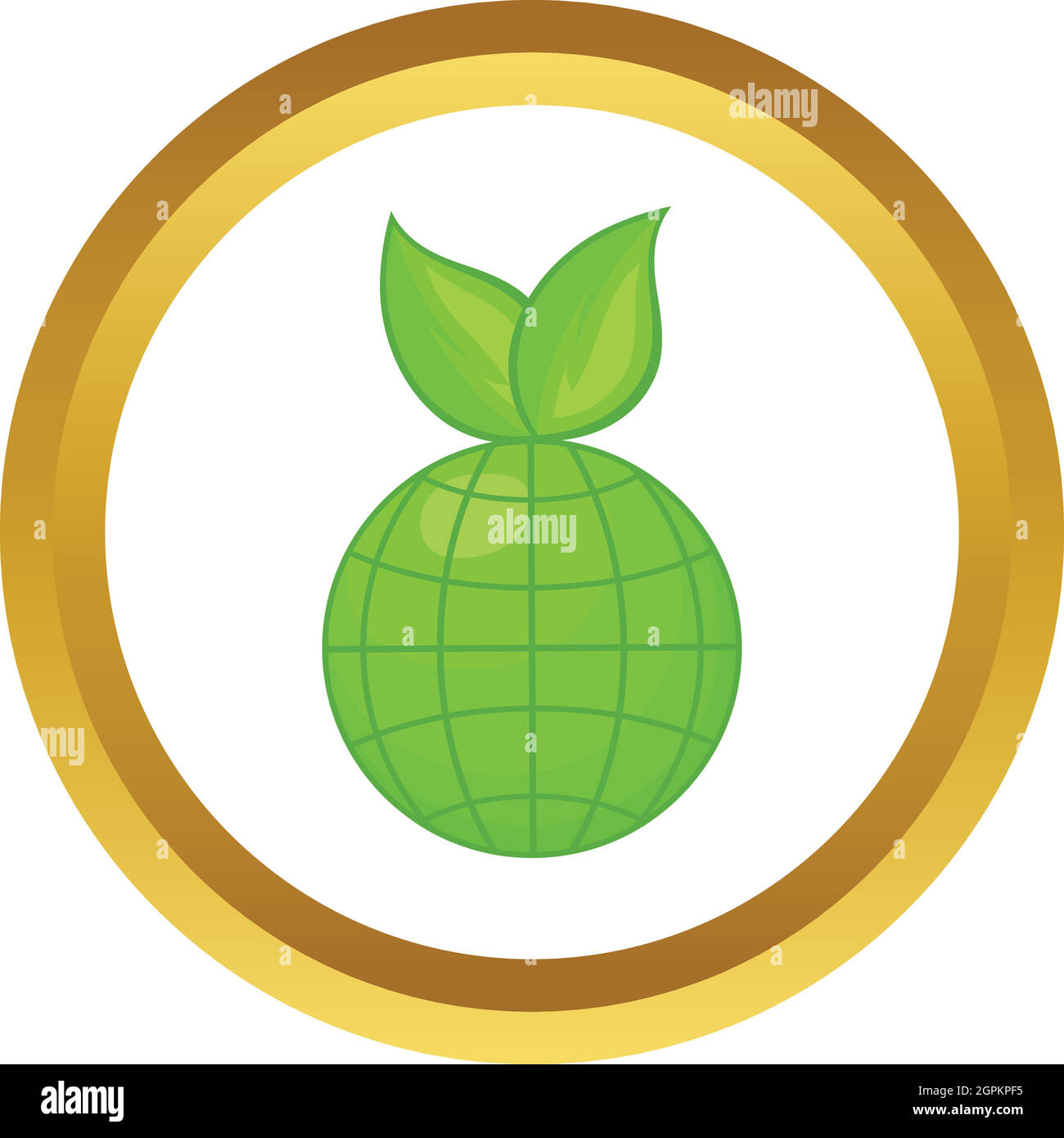 Planet organic sign Stock Vector Images - Alamy