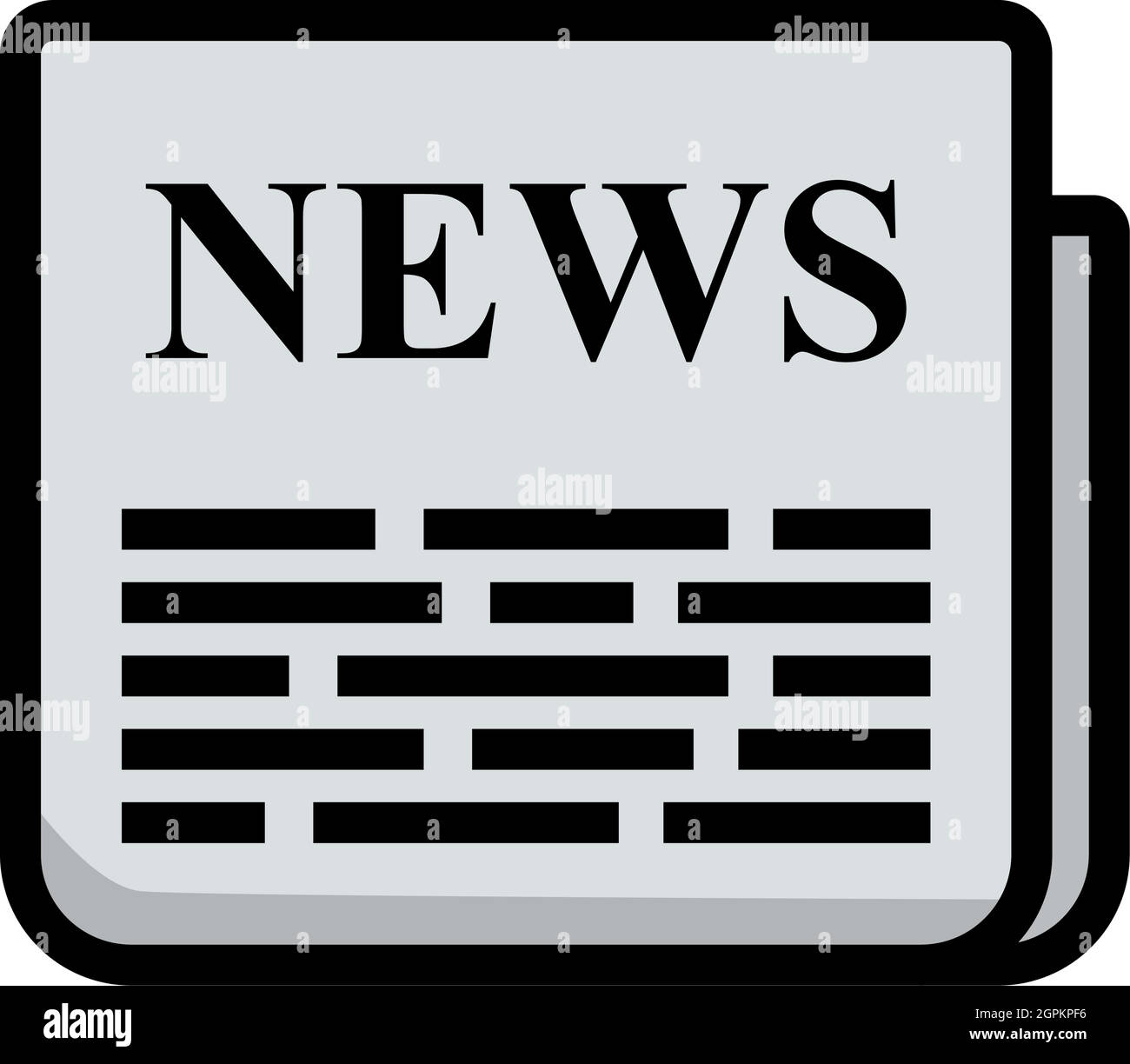 Front page newspaper Stock Vector Images - Alamy