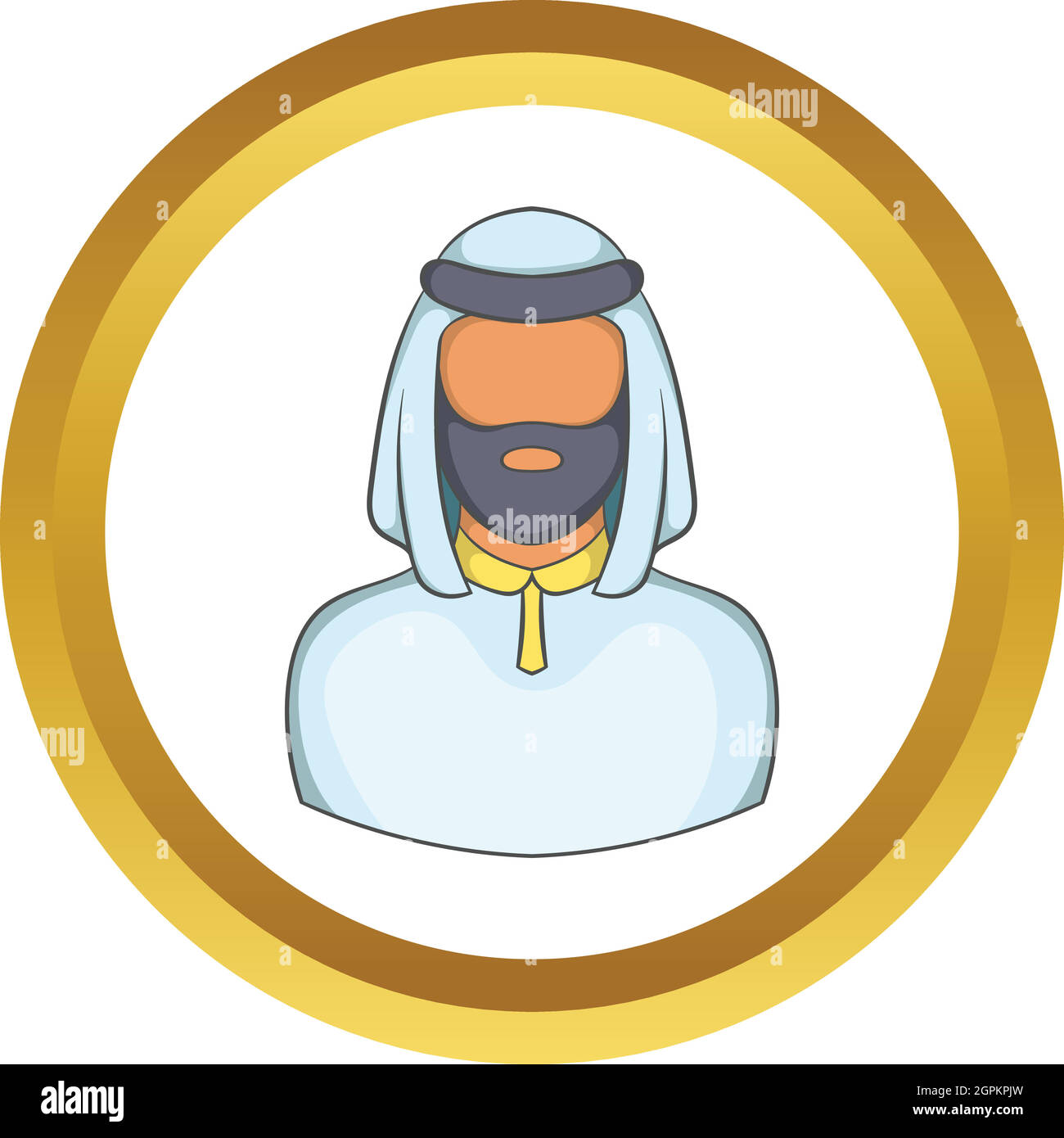 Male arab vector icon Stock Vector Image & Art - Alamy
