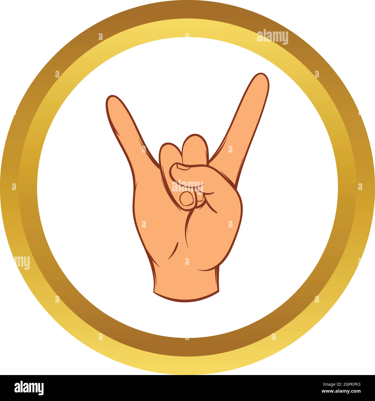 Cartoon man with rock hi-res stock photography and images - Alamy