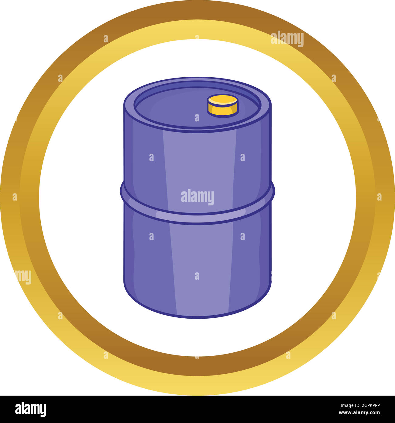 Barrel for gasoline vector icon Stock Vector Image & Art - Alamy