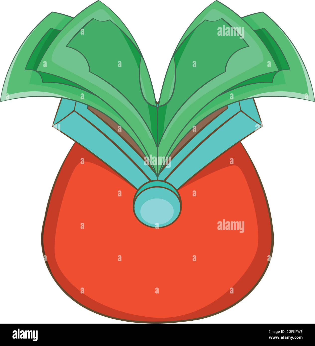 Wallet cartoon hi-res stock photography and images - Alamy