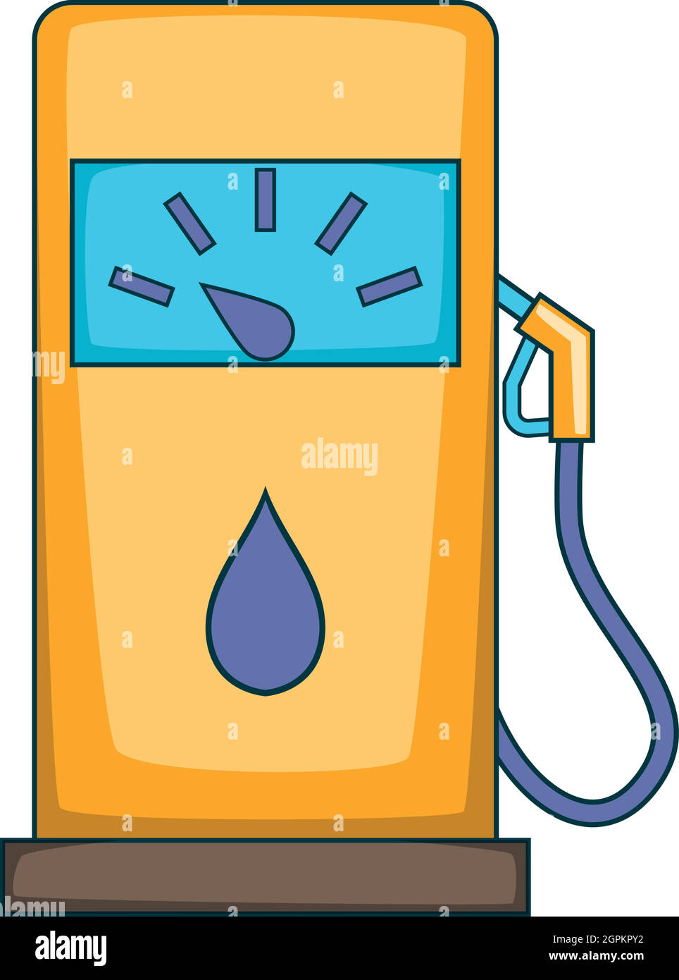 Vector logo fuel station Stock Vector Images - Alamy