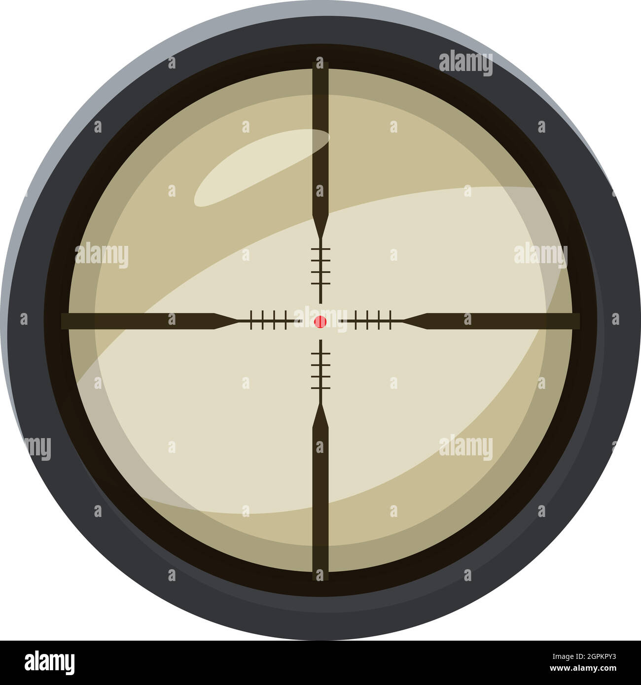 Target icon, cartoon style Stock Vector Image & Art - Alamy