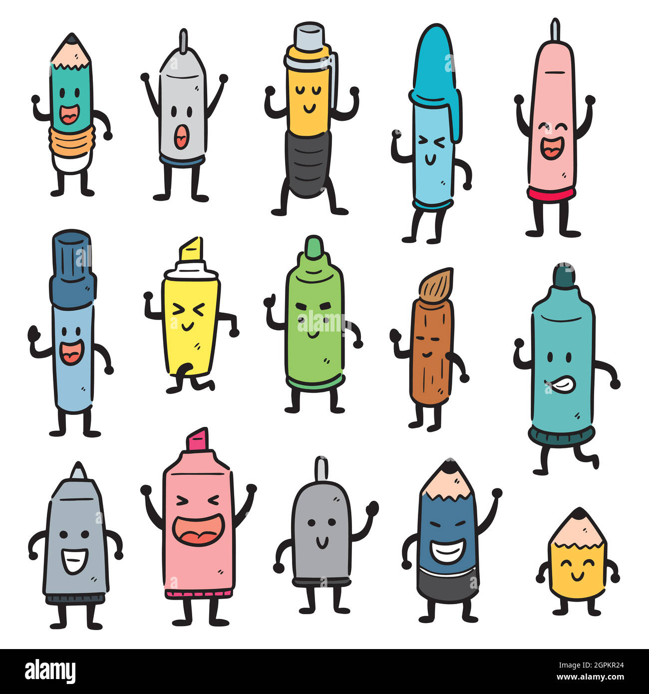 Cartoon pencil sketch Stock Vector Images - Alamy