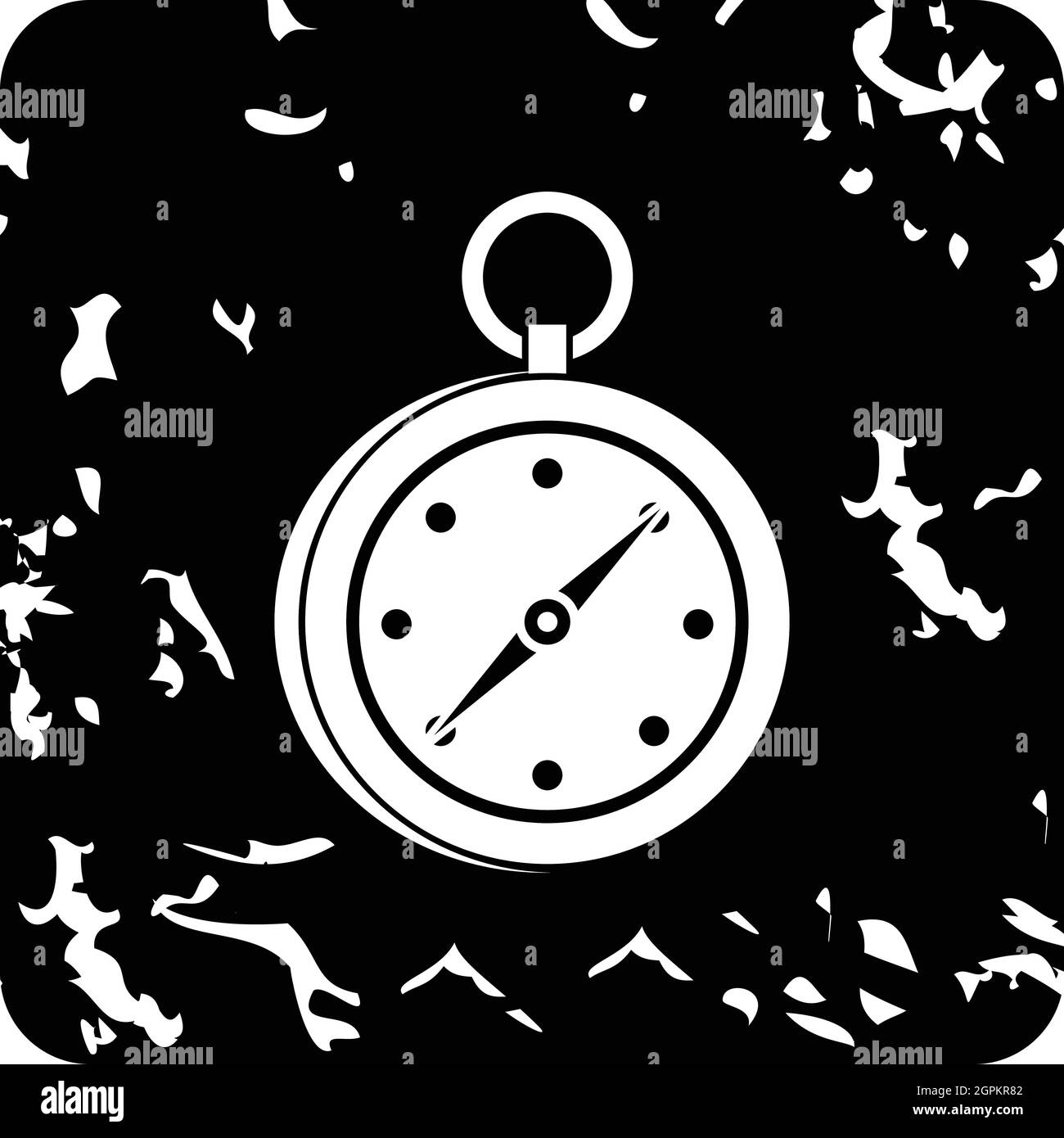 Navigation compass black and white hi-res stock photography and images ...