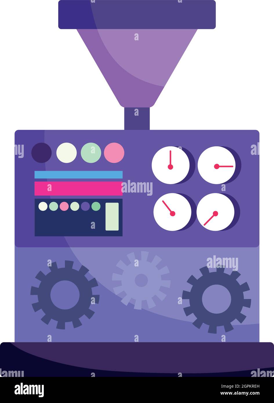 production funnel factory Stock Vector Image & Art - Alamy