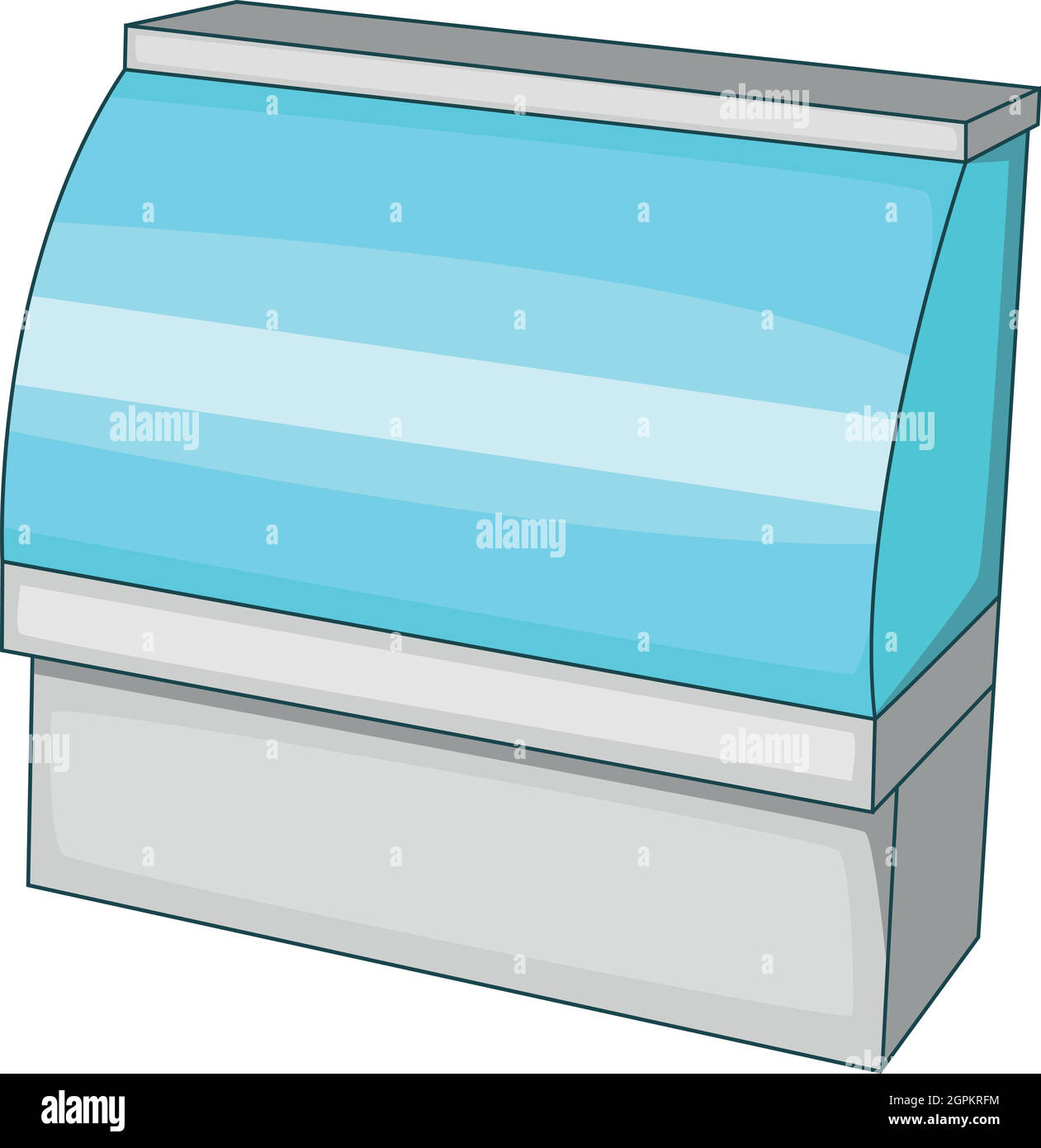 Supermarket counter icon, cartoon style Stock Vector Image & Art - Alamy