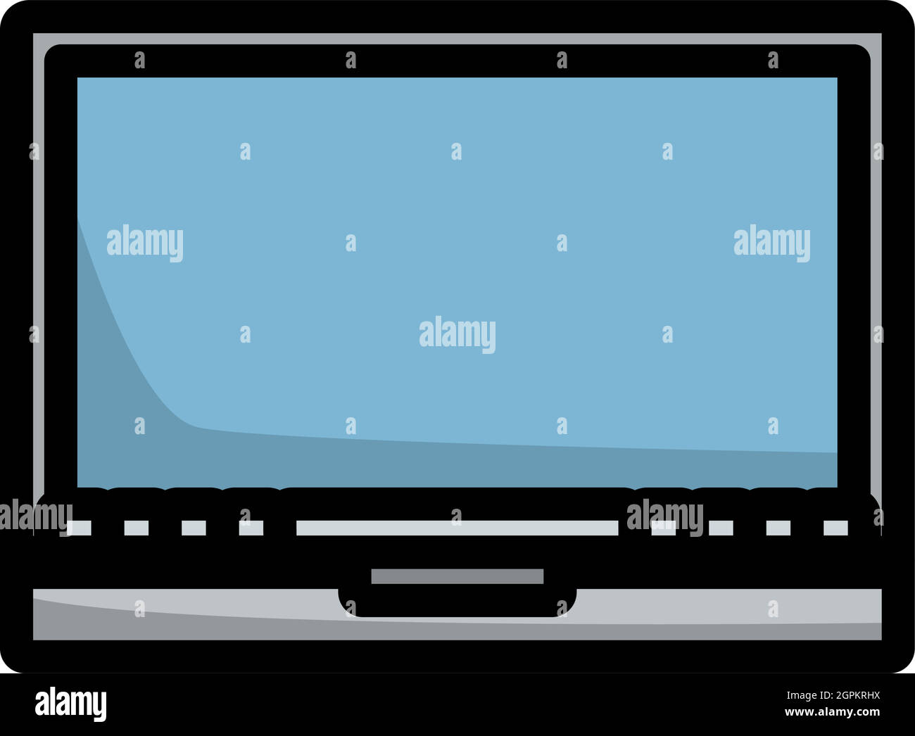 Laptop icon Stock Vector Images - Alamy