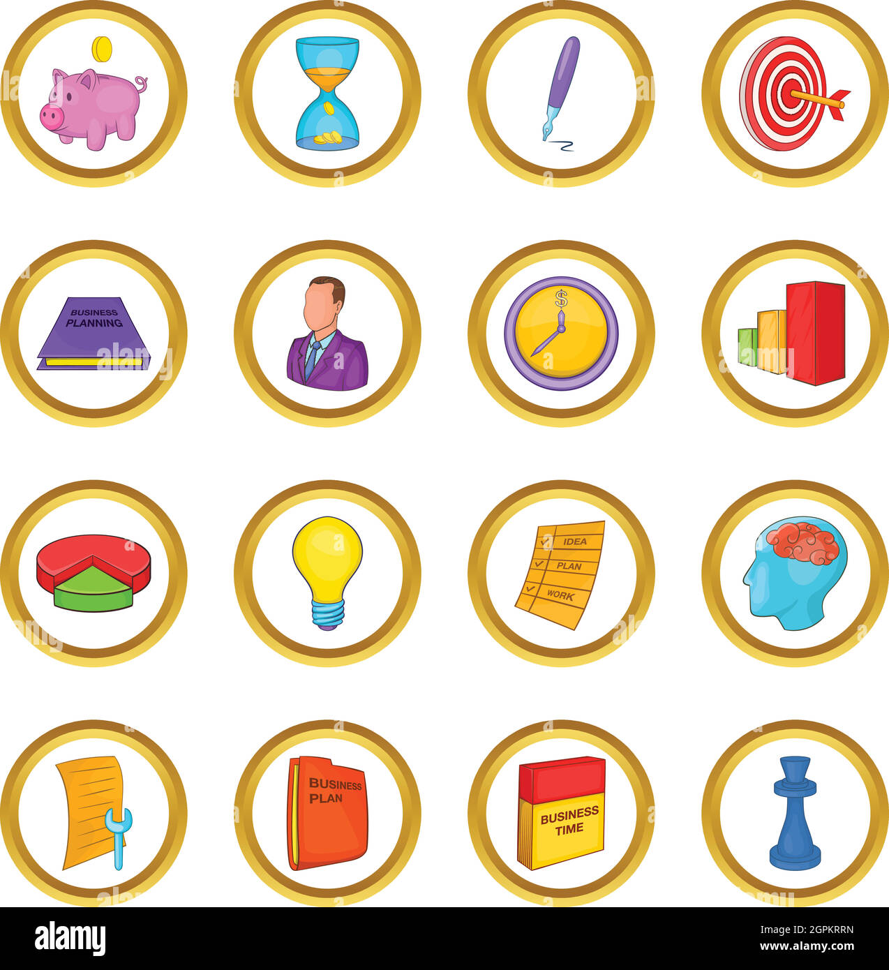 Planning target Stock Vector Images - Alamy