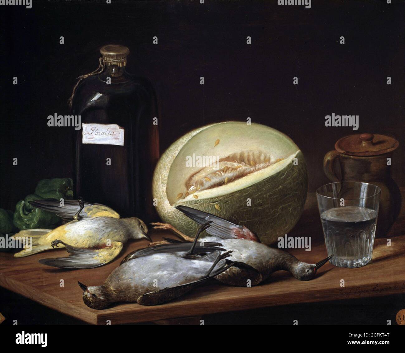 LOPEZ ENGUIDANOS , JOSE. PINTOR ESPAÑOL . 1760- 1812. " BODEGON ...