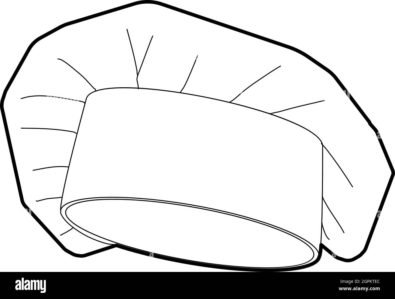 Chef hat cook cap Stock Vector Images - Alamy