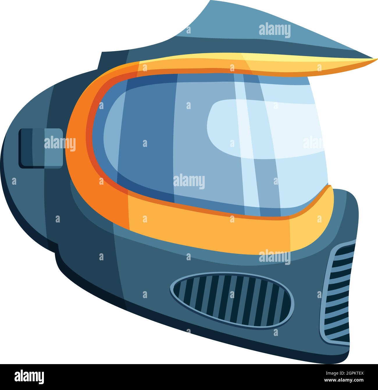 Mask for paintball icon, cartoon style Stock Vector Image & Art - Alamy