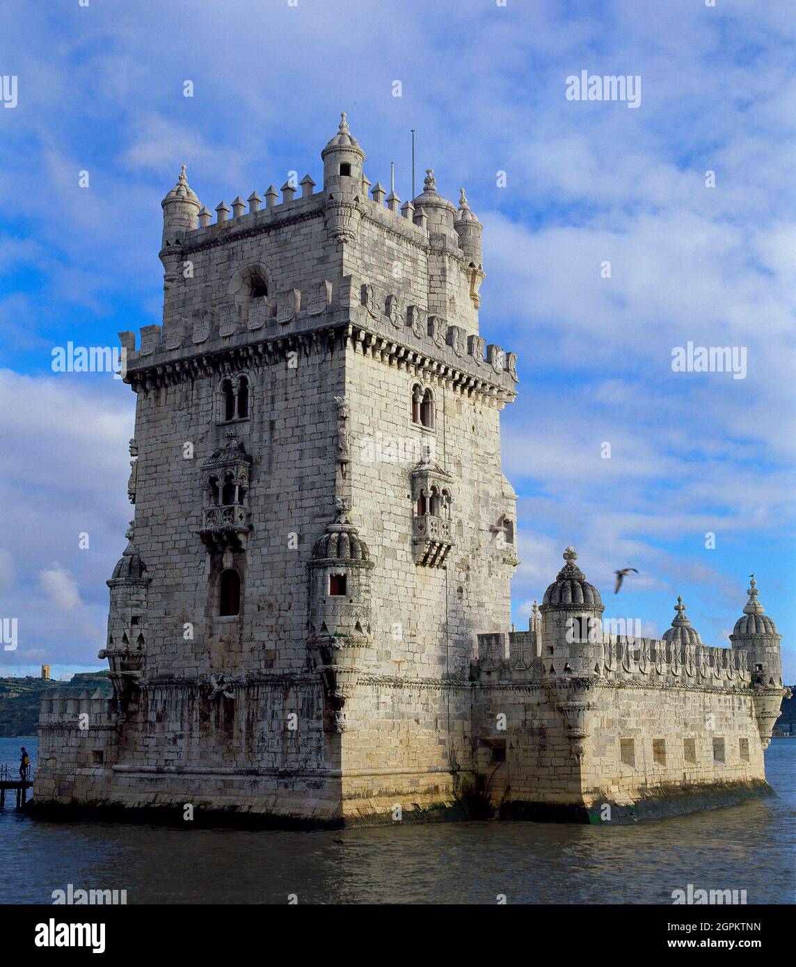 TORRE DE BELEM CONSTRUIDA EN 1515 - ESTILO MANUELINO - FOTO AÑOS 80 ...