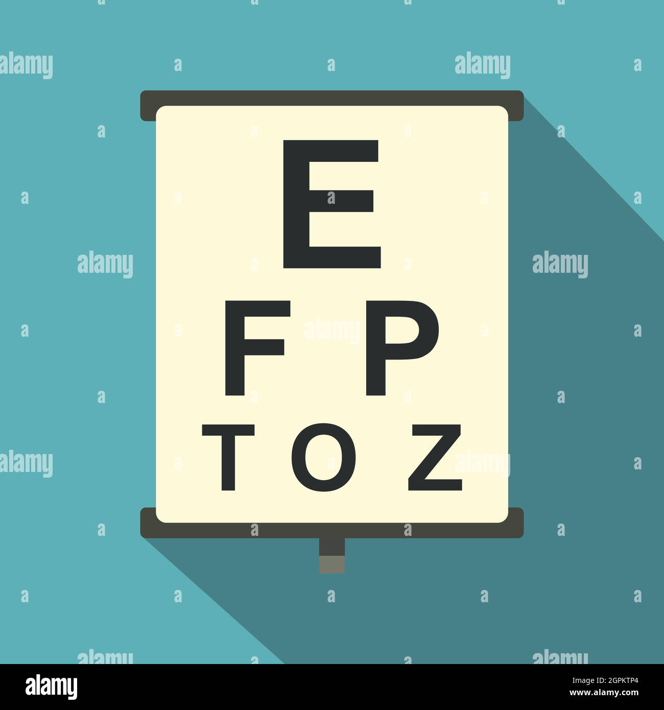 Eyesight check eye care Stock Vector Images - Alamy