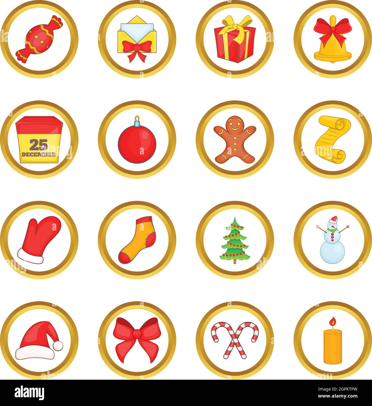 Christmas sock cartoon snowman Stock Vector Images - Alamy