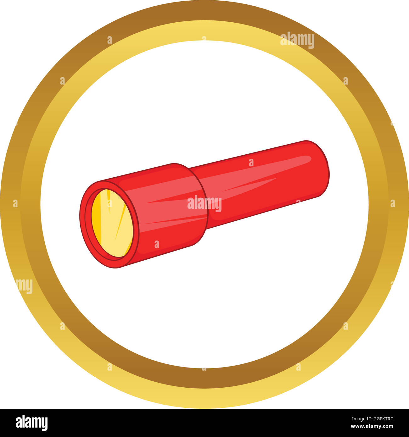 Red led torch Stock Vector Images - Alamy