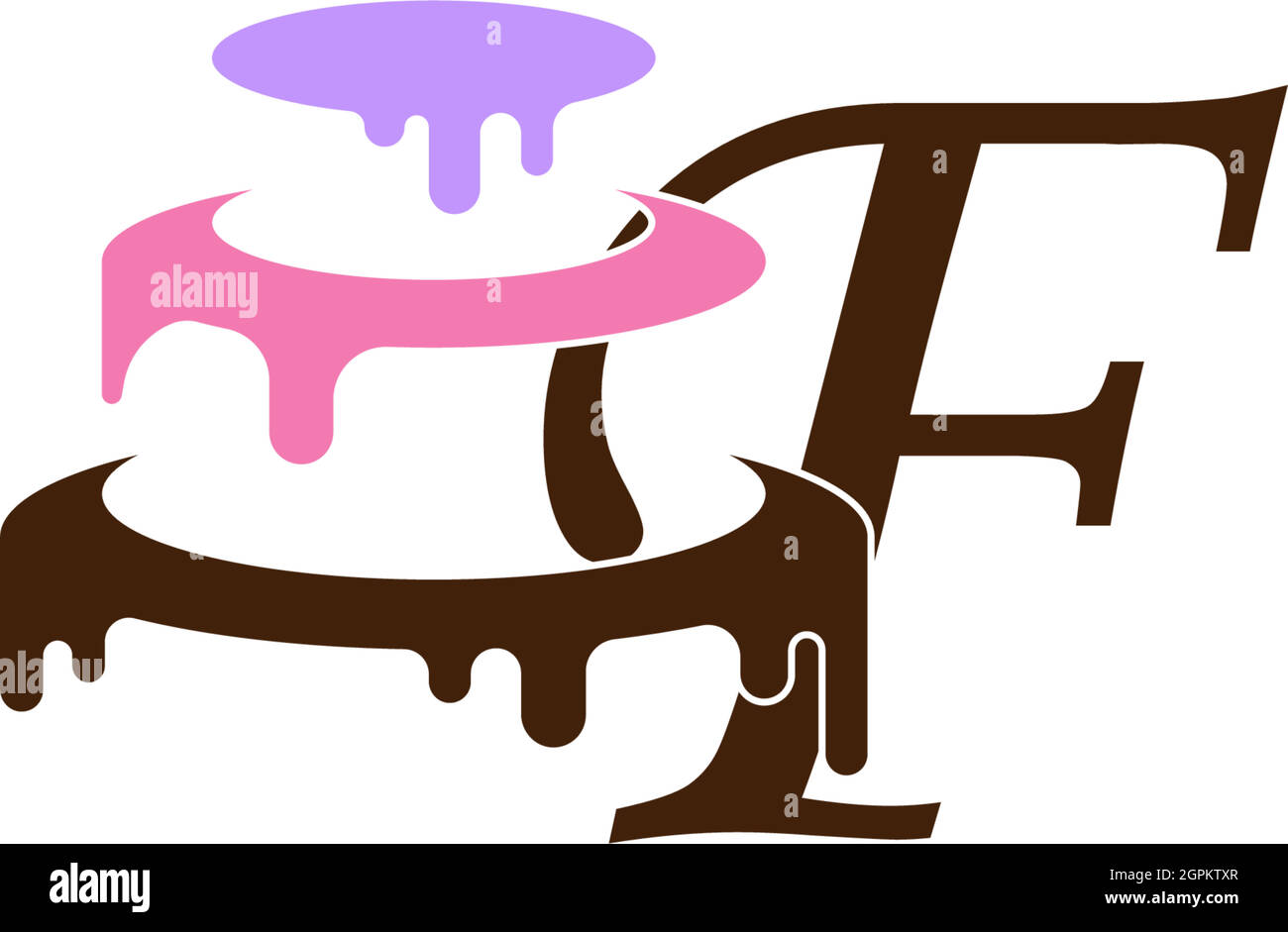 Flat design love letter Cut Out Stock Images & Pictures - Alamy