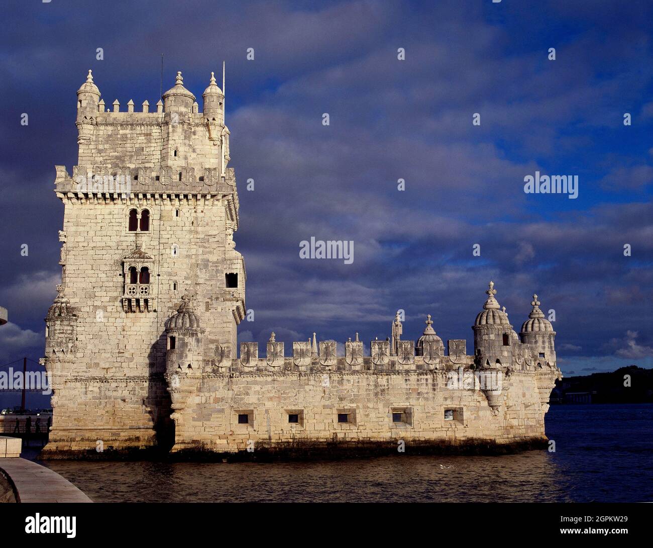 TORRE DE BELEM CONSTRUIDA EN 1515 - ESTILO MANUELINO - FOTO AÑOS 80 ...