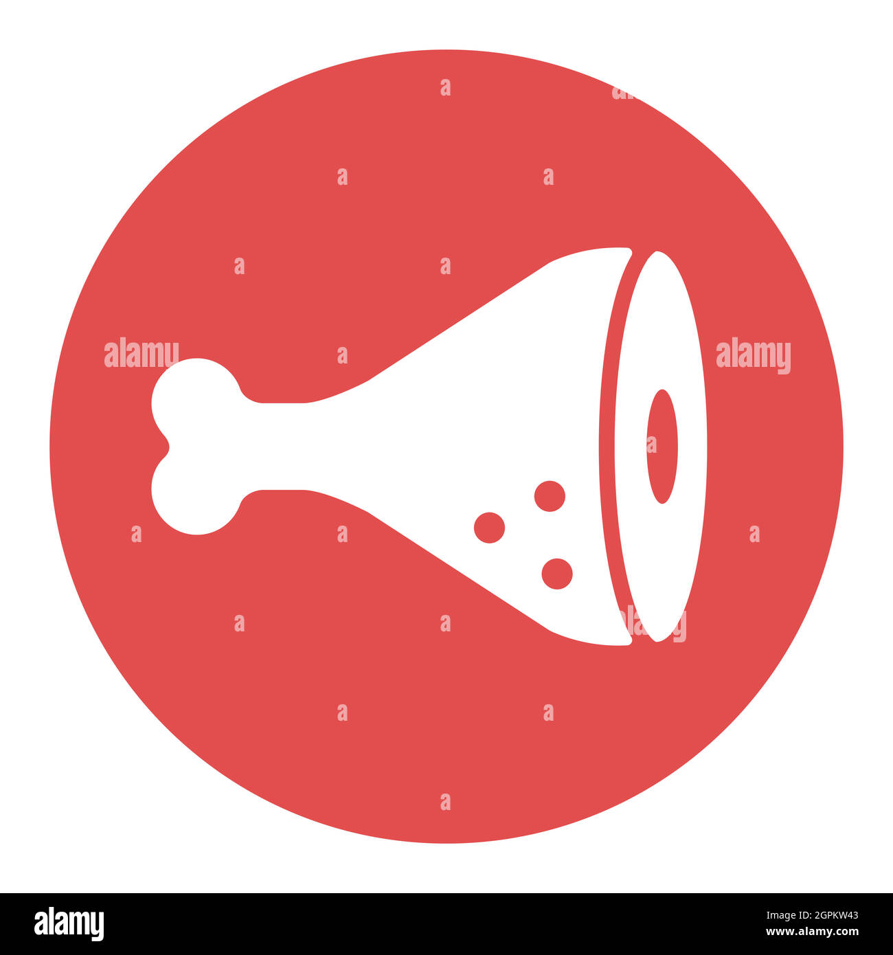 Beef chicken pork icon vector hi-res stock photography and images - Alamy