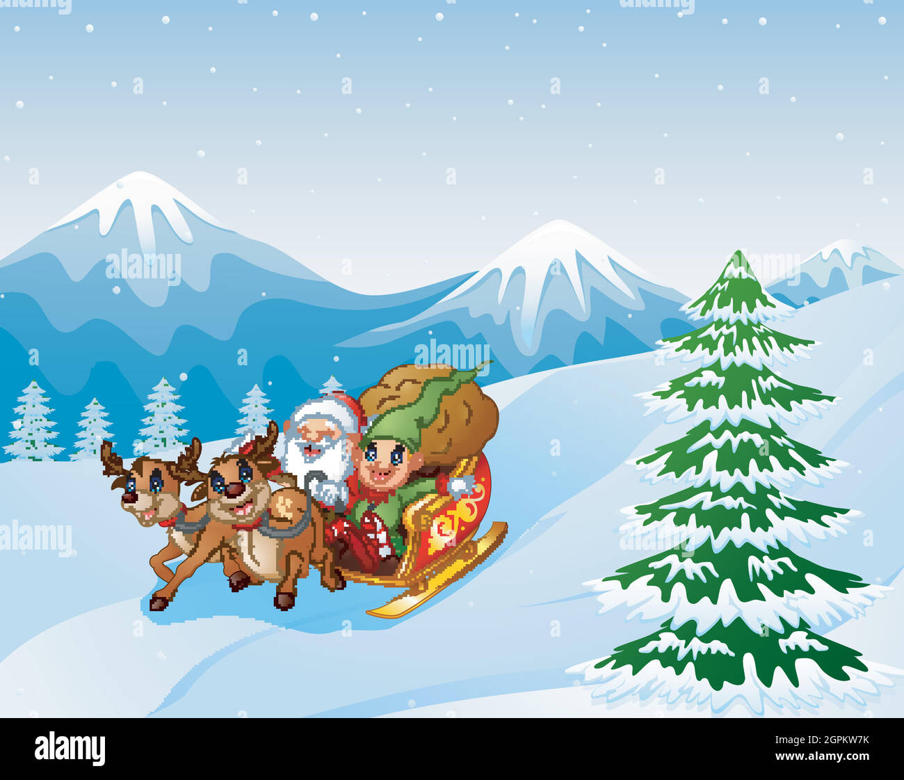 Pulling bag Stock Vector Images - Alamy