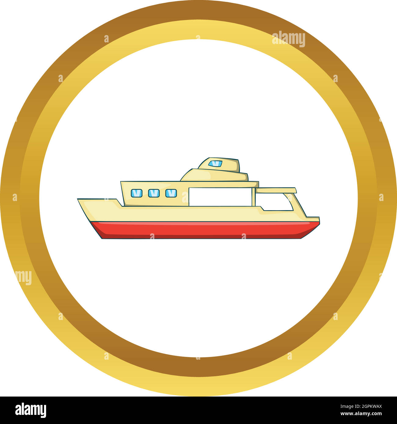 Big ship vector icon Stock Vector Image & Art - Alamy