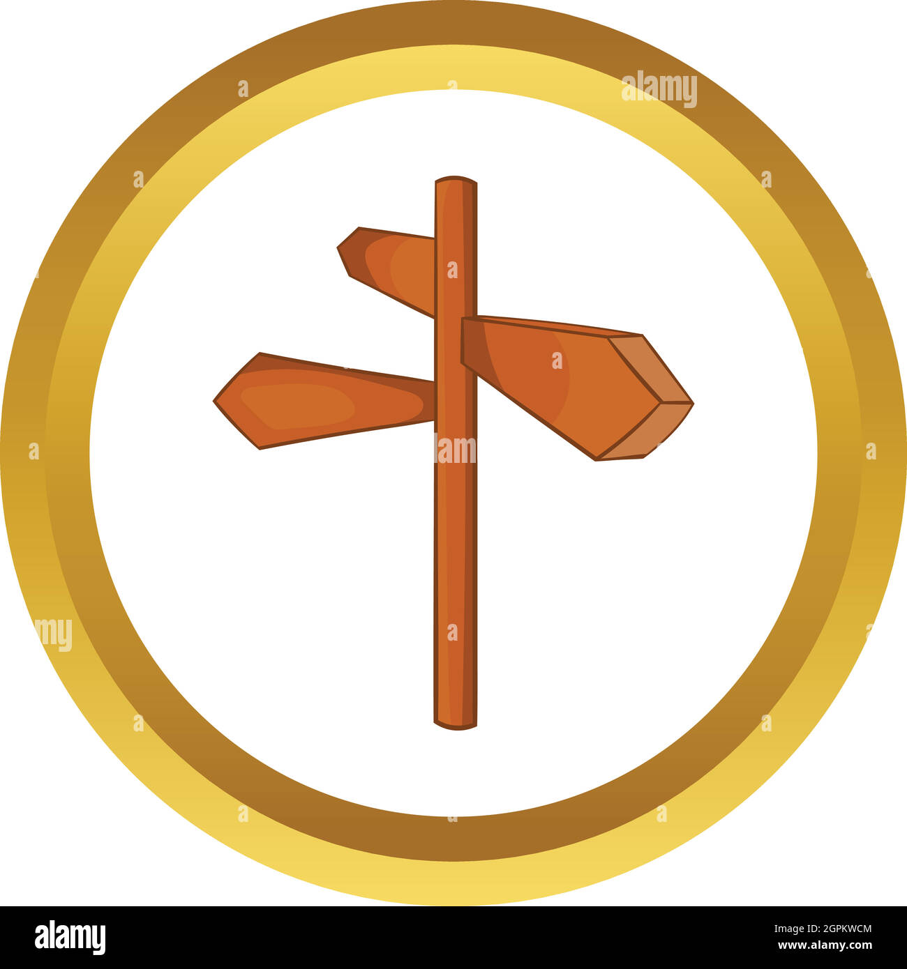 Road sign vector icon Stock Vector Image & Art - Alamy