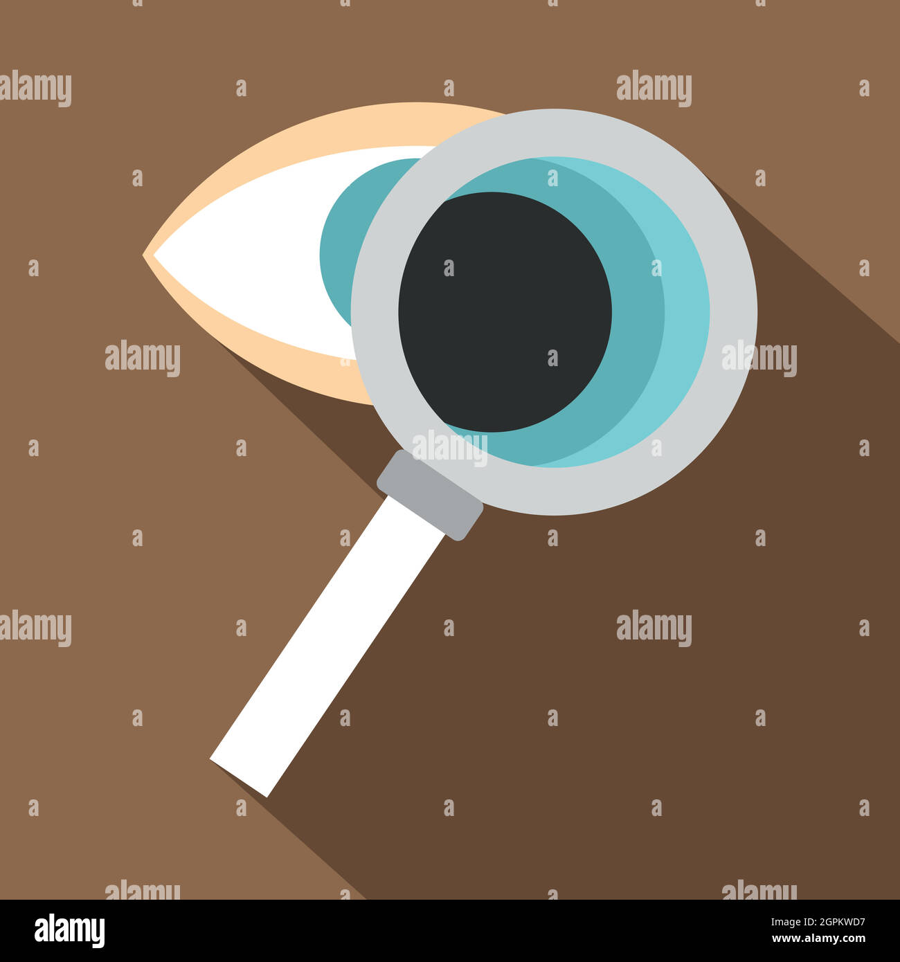 Icon symbol eye logo Stock Vector Images - Alamy