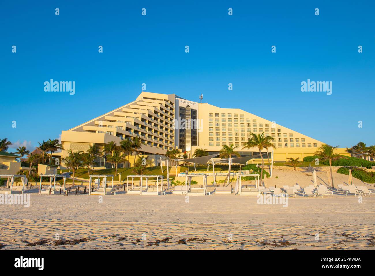 Iberostar Selection Cancun hotel at sunrise, Cancun, Quintana Roo QR ...