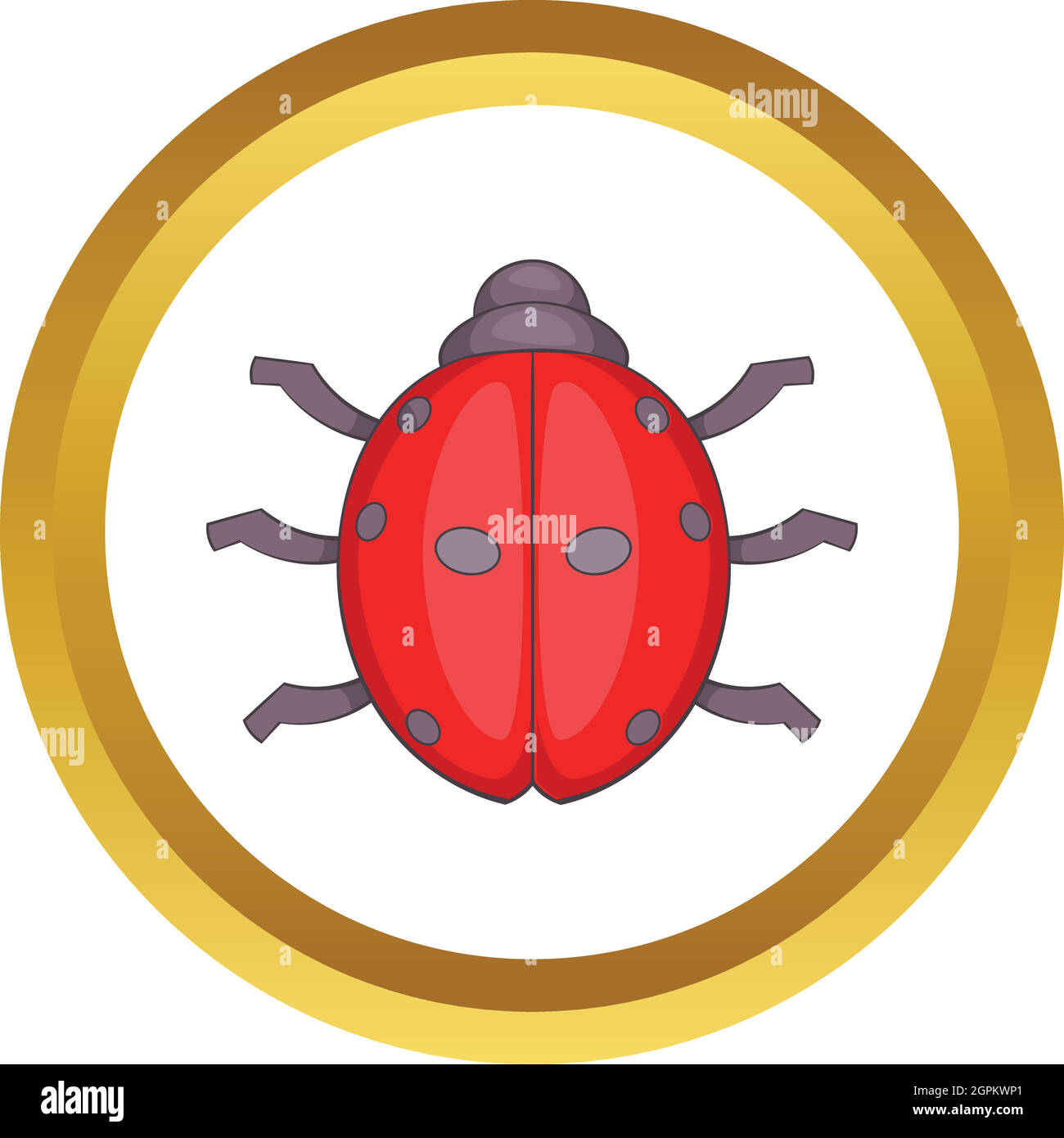 Cartoon ladybug hi-res stock photography and images - Alamy