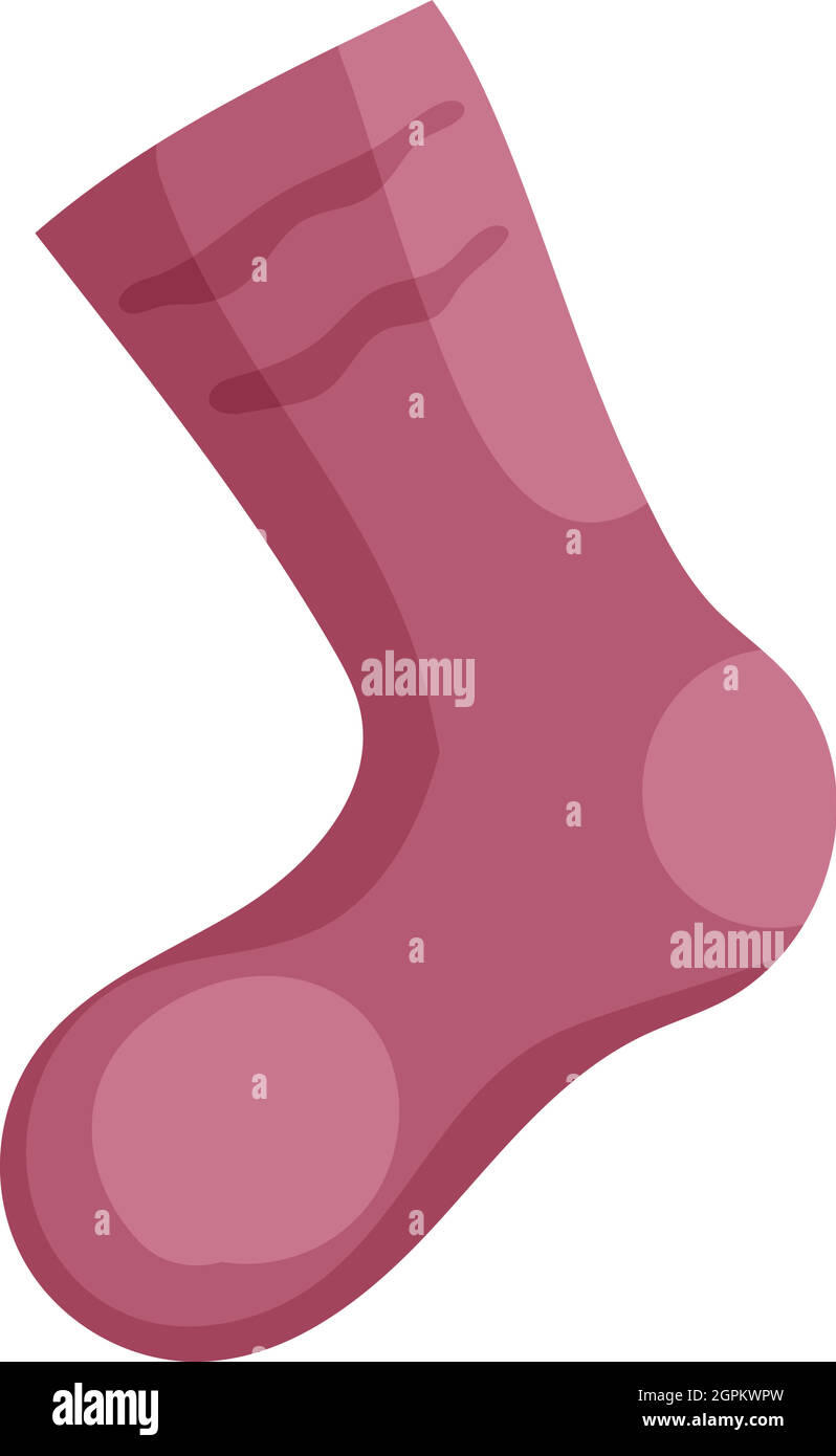 Sock icon, cartoon style Stock Vector Image & Art - Alamy