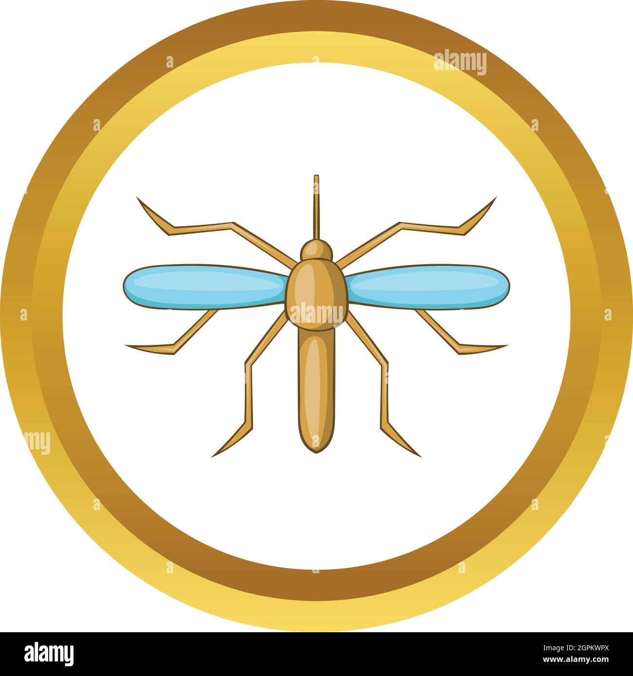 Mosquito vector icon Stock Vector Image & Art - Alamy