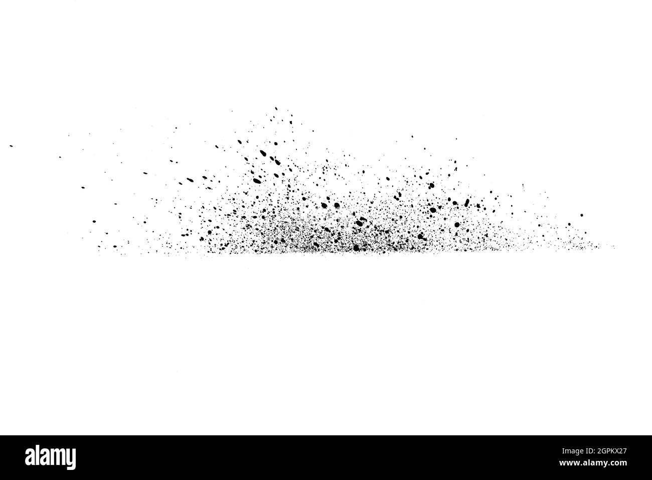Splash of white paint Black and White Stock Photos & Images - Alamy