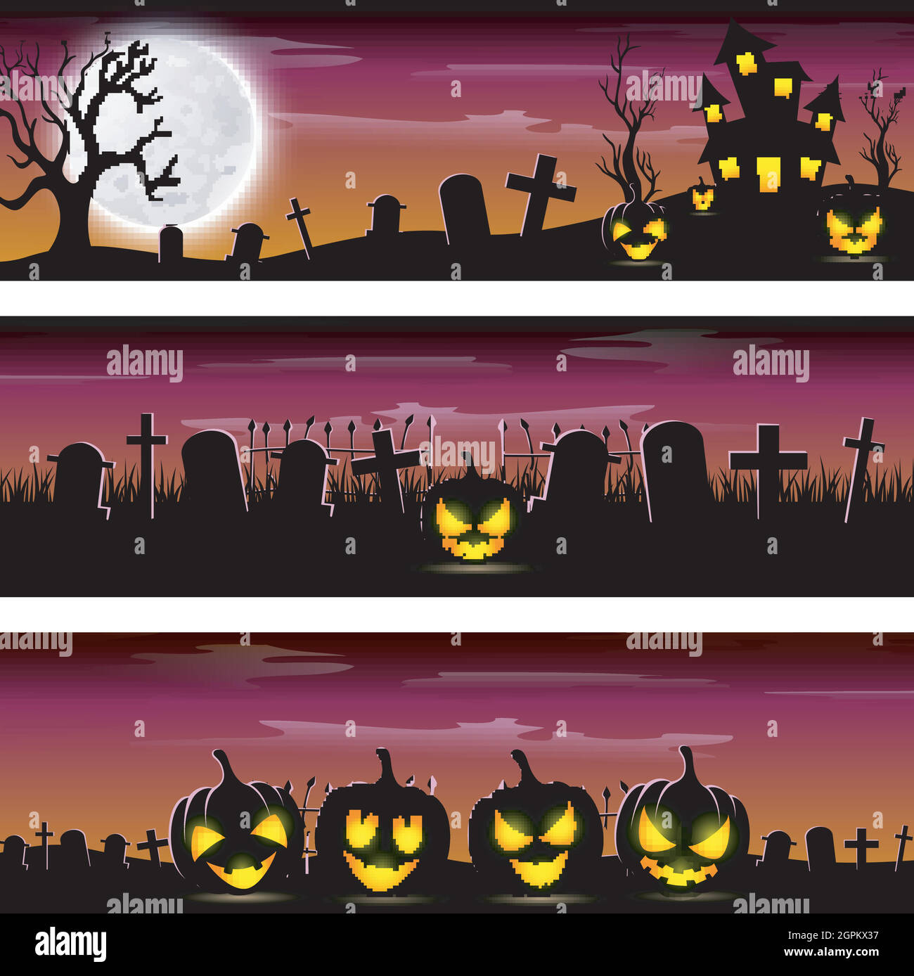 Scary banner hi-res stock photography and images - Alamy