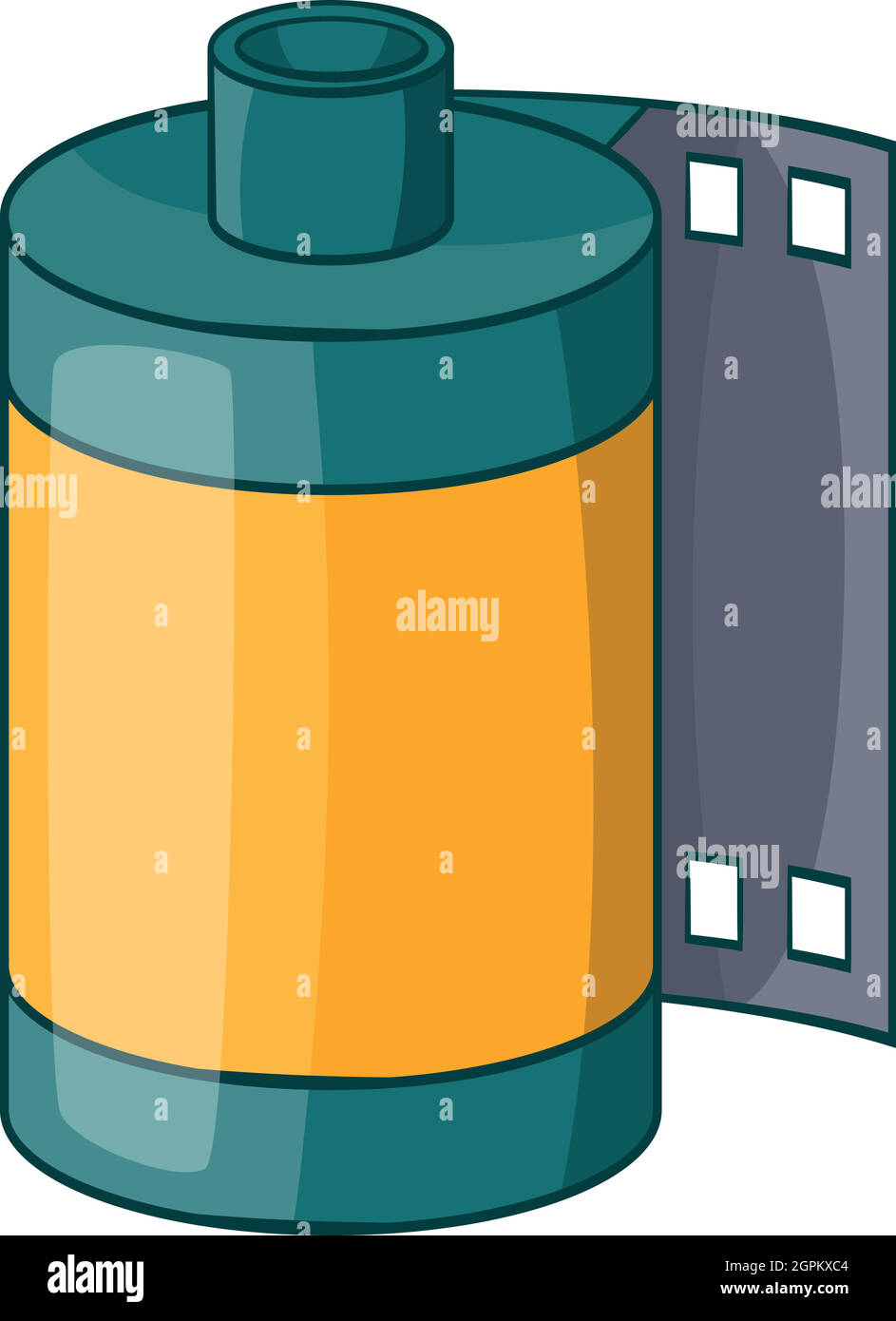 Camera roll icon, cartoon style Stock Vector Image & Art - Alamy