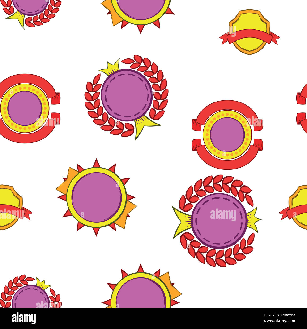 Tag pattern, cartoon style Stock Vector Image & Art - Alamy