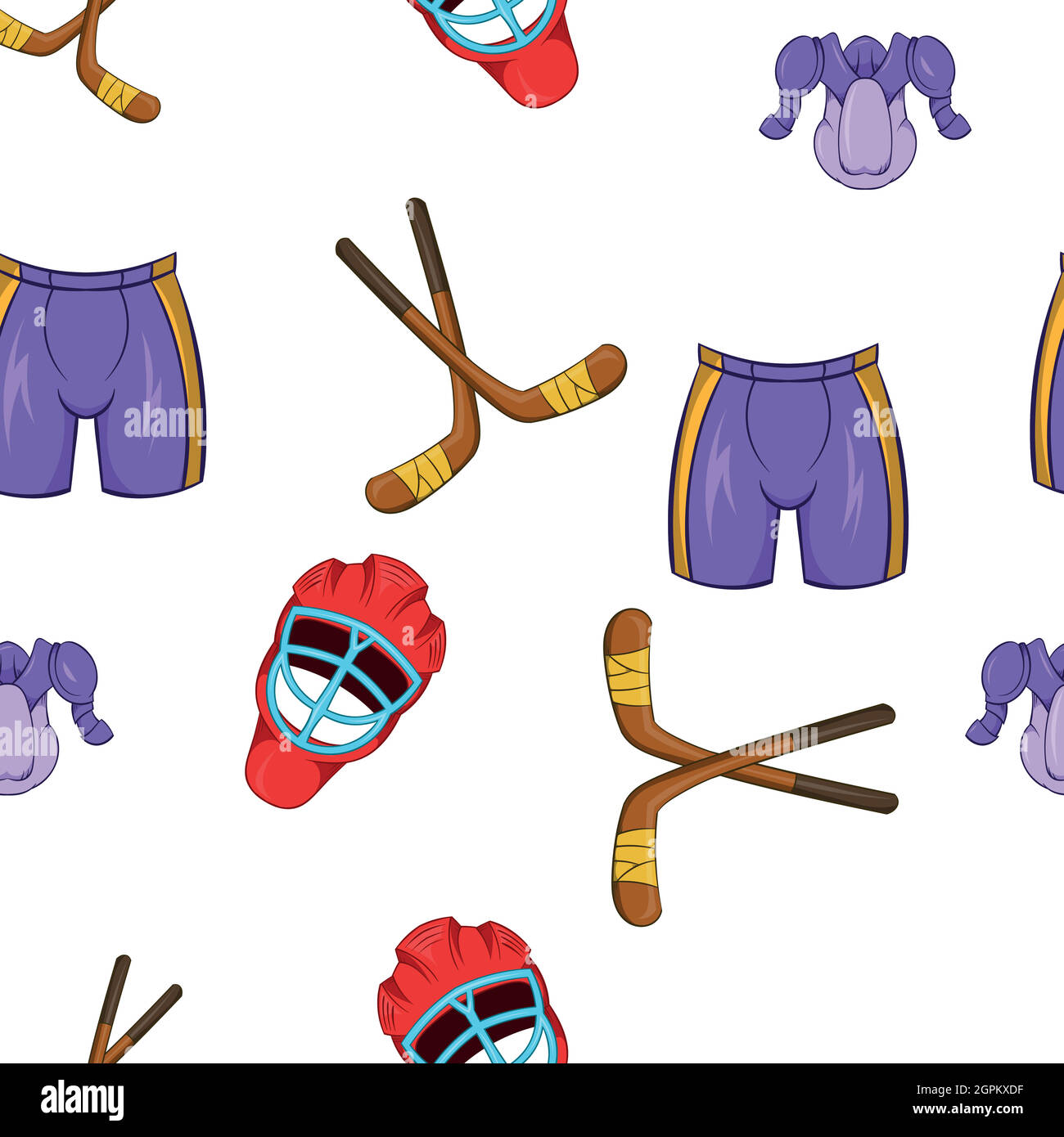 Play stick pattern vector Cut Out Stock Images & Pictures - Alamy