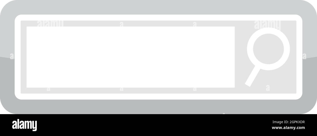 Cartoon search icon hi-res stock photography and images - Alamy