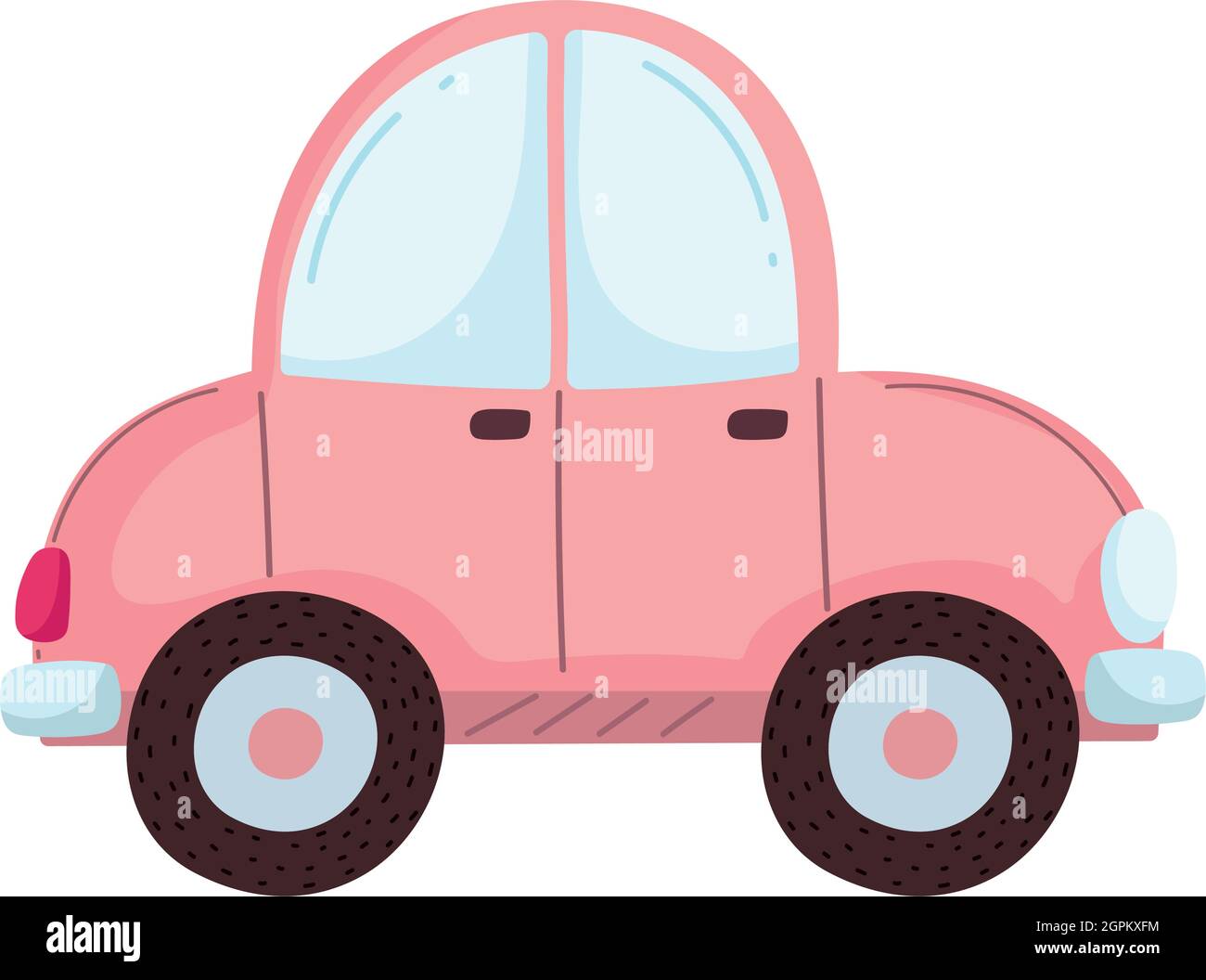 pink car vehicle Stock Vector Image & Art - Alamy