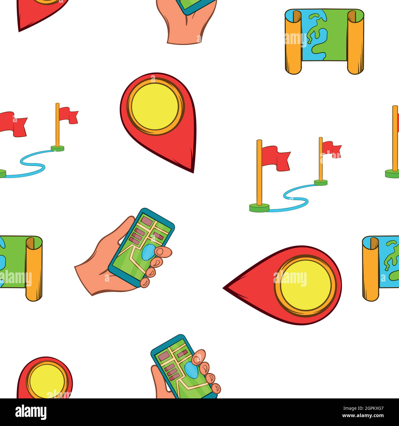 Cartoon search illustration hi-res stock photography and images - Alamy