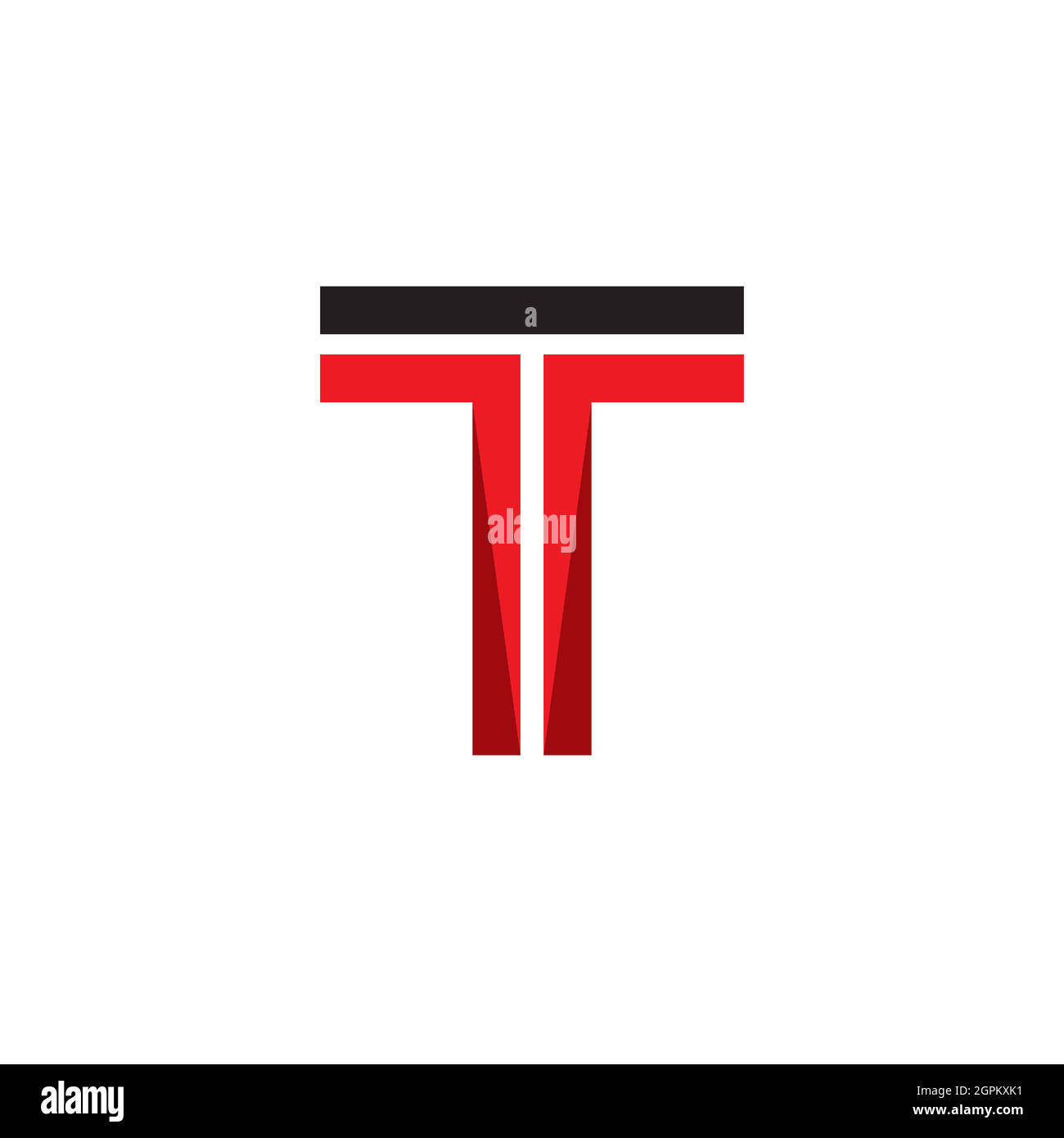 T logo and symbol vector Stock Vector Image & Art - Alamy