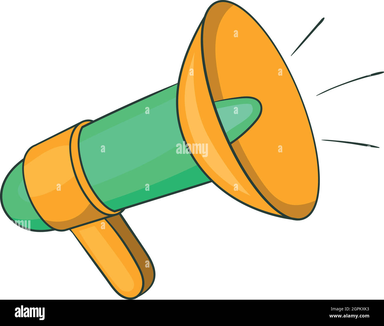 Speaker icon, cartoon style Stock Vector Image & Art - Alamy