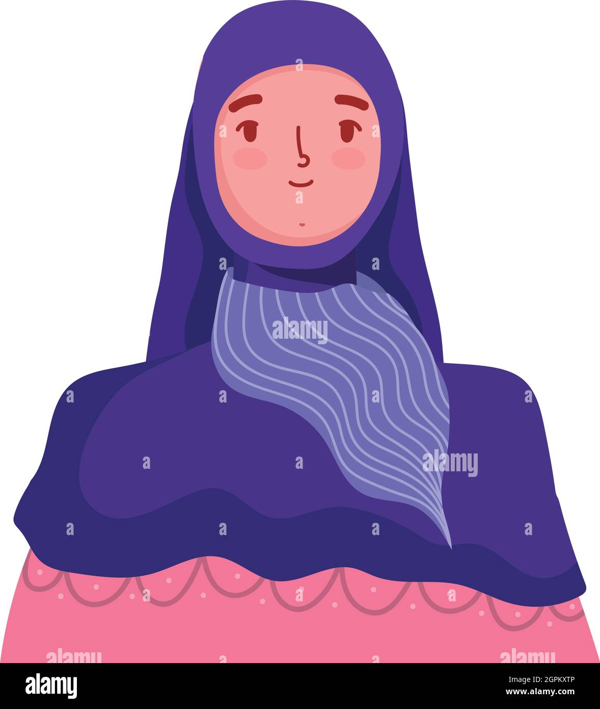 Muslim teen female Stock Vector Images - Alamy